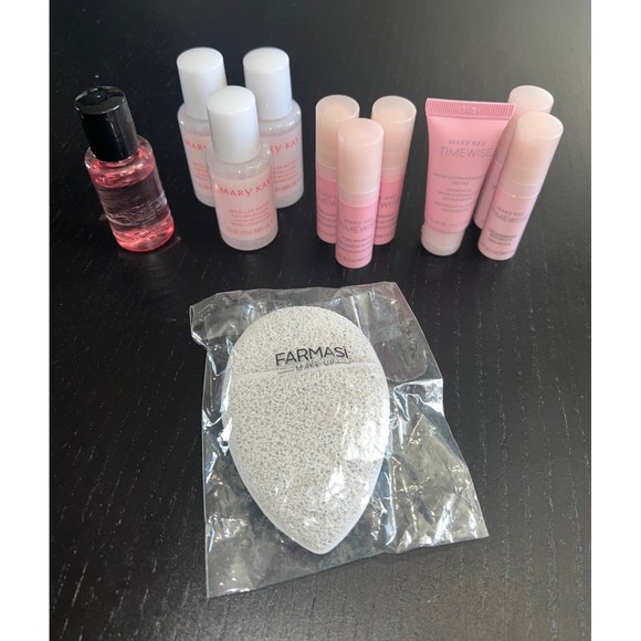 Mary Kay | Skincare | Mini Mary Kay Samples A Farmasi Facial Sponge ...